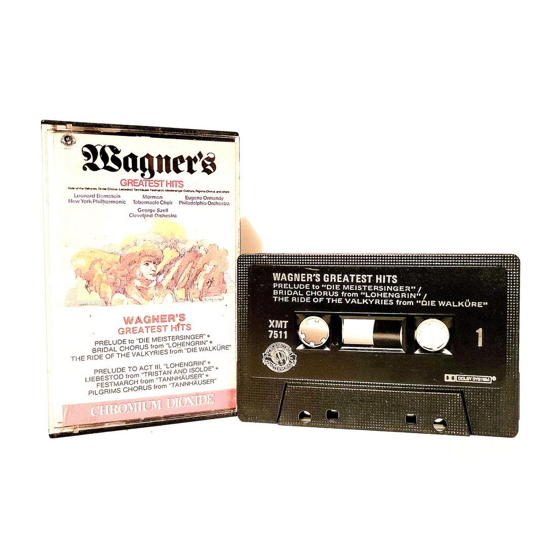 Rare WAGNER Greatest Hits Vintage Cassette Tape Album Classical ...