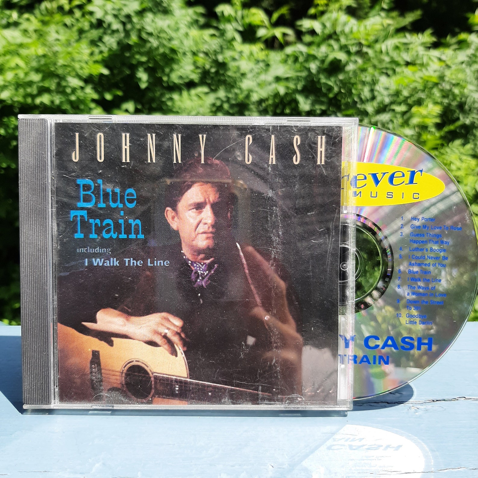 Rare JOHNNY CASH Blue Train Vintage 1996 CD Album i - Etsy