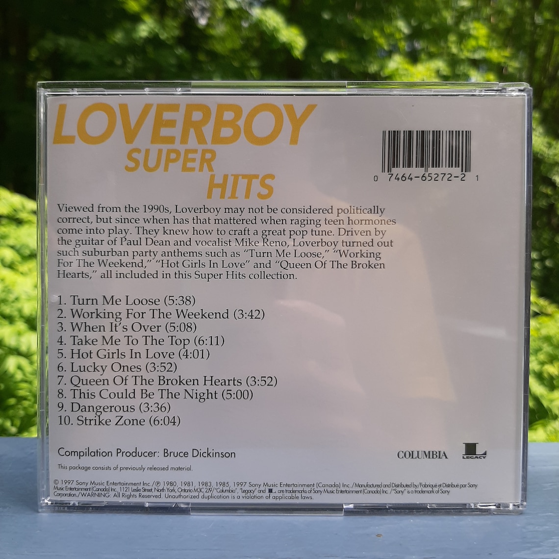 LOVERBOY Super Hits Vintage 1997 Cd Album Compilation - Etsy UK