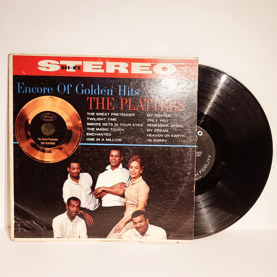 THE PLATTERS Encore of Golden Hits-vintage 1960 Vinyl Record - Etsy