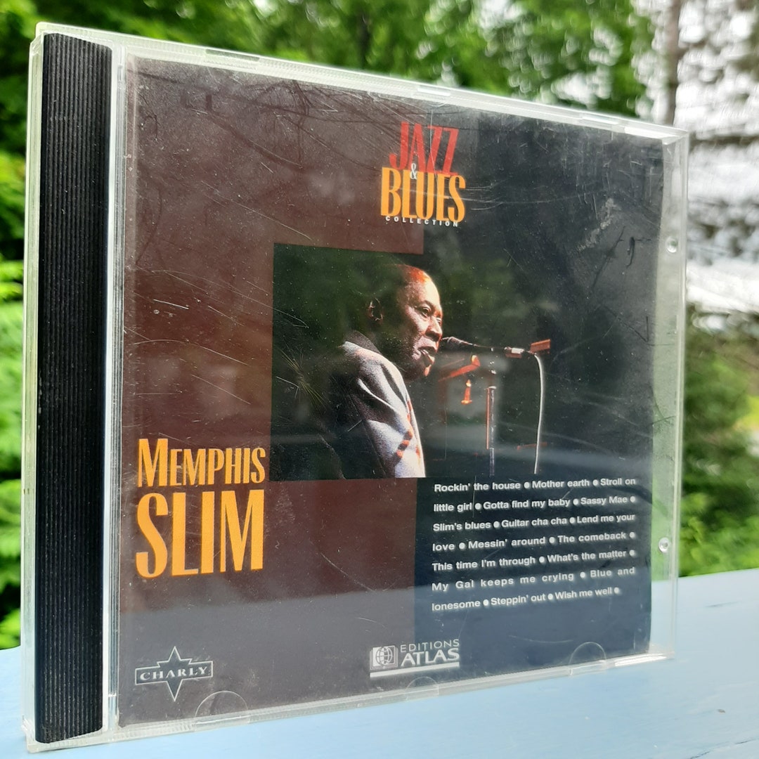 MEMPHIS SLIM Jazz & Blues Collection Vintage 1995 Cd Album Pianist ...