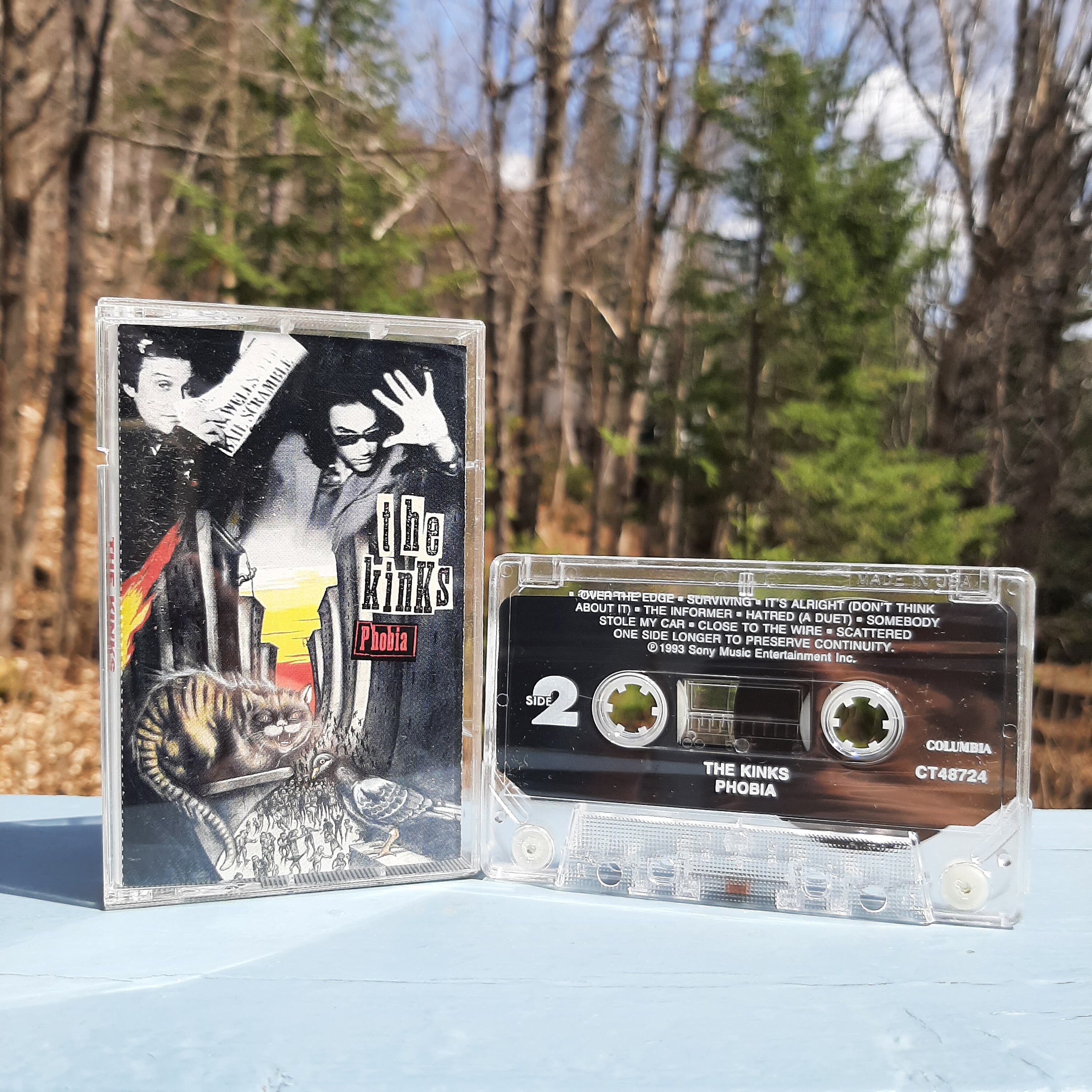 THE KINKS Phobia Vintage 1993 Cassette Tape Album Hard Rock - Etsy España