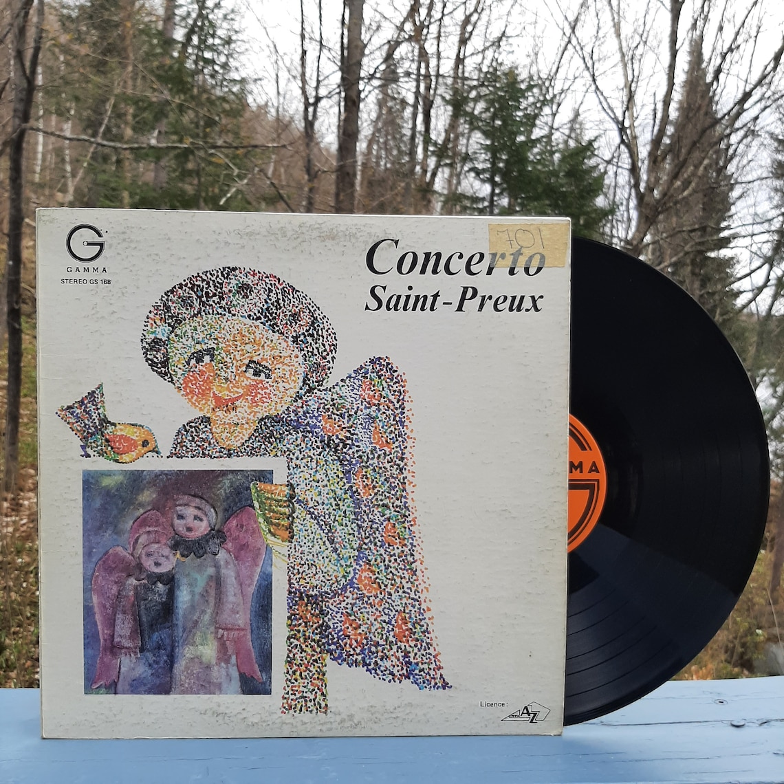 SAINT-PREUX Concerto Vintage 1973 Vinyl record Lp Abum | Etsy
