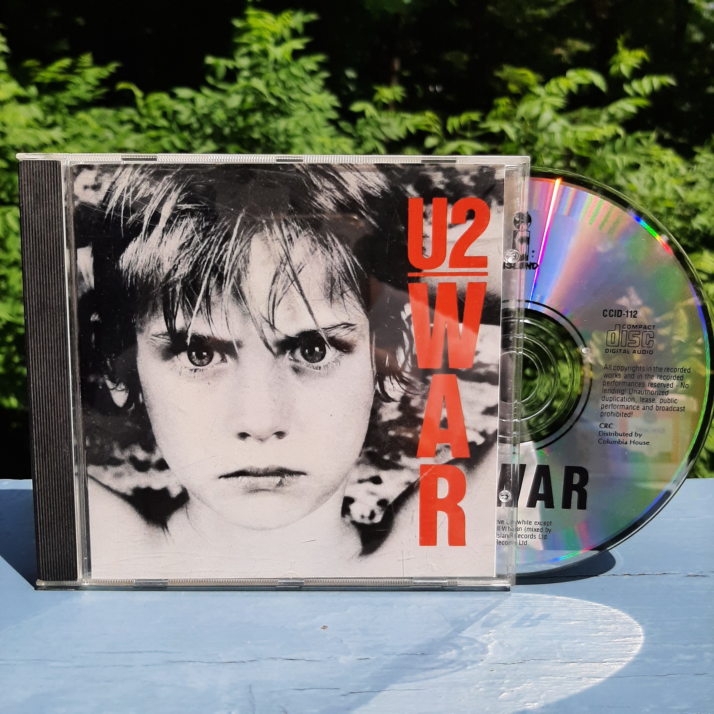 U2 War Lp Album Cover
