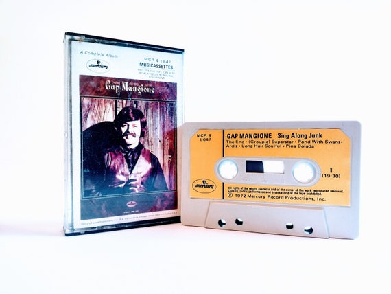 Rare GAP MANGIONE Sing Along Junk Vintage Cassette Tape - Etsy