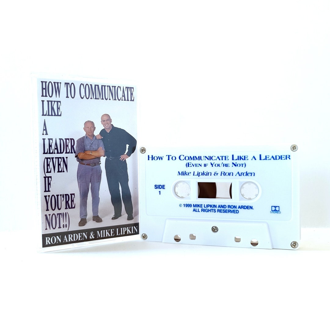 Rare MIKE LIPKIN & Ron ARDEN How to Communicate Like A Leader even If ...