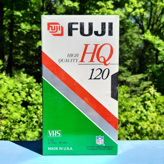 Fuji BLANK RECORDING CASSETTE Vhs Tape Vintage Factory Sealed | Etsy