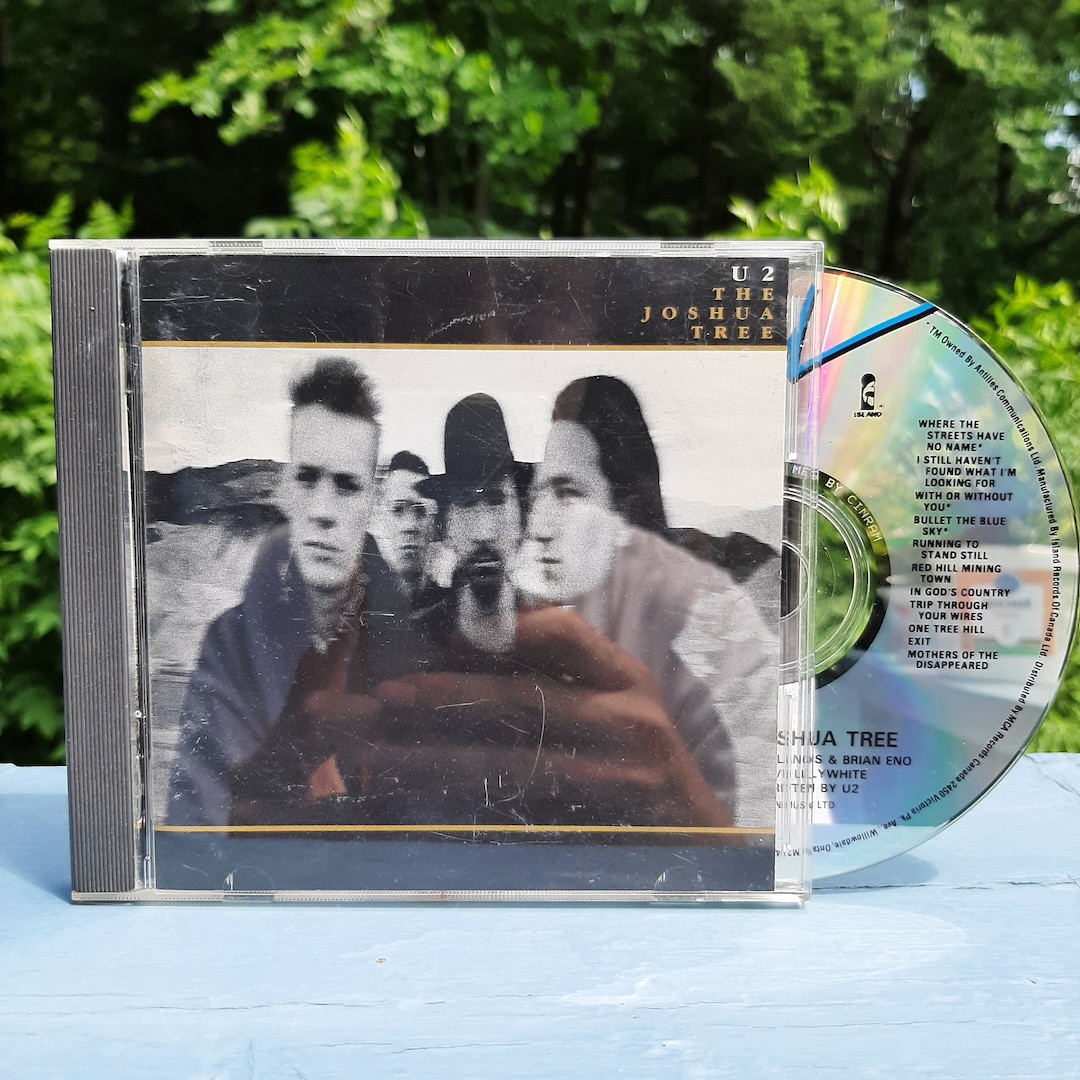 U2 the Joshua Tree Vintage 1987 Cd Album where the Streets Have No Name ...