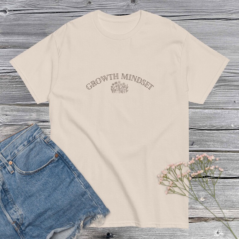 Growth Mindset, Grow Where You Are Planted T-shirt Self-growth and Self ...