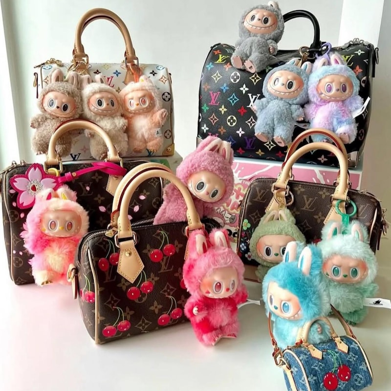 La Boo Boo Doll Keychain - Etsy