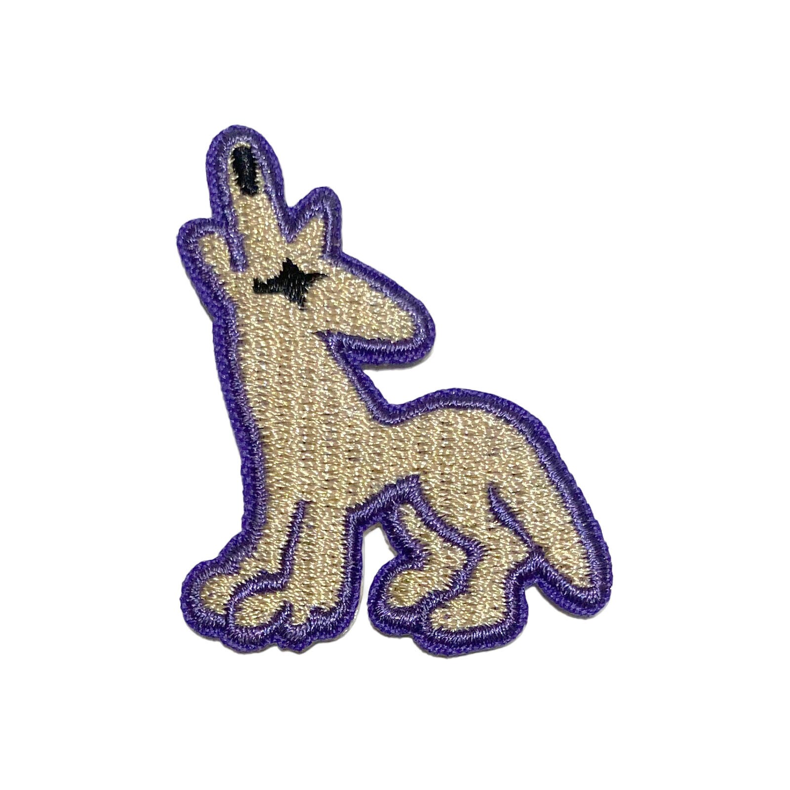 City Coyote Patch Geborduurde patch Iron-on patch | Etsy