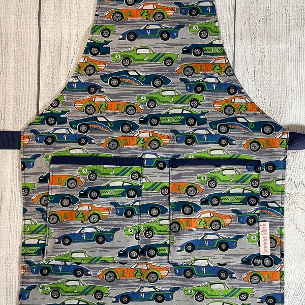 Cars Apron - Etsy
