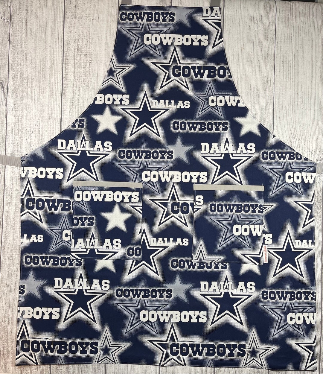 Dallas Football Handmade Child Size Apron With Pockets - Etsy