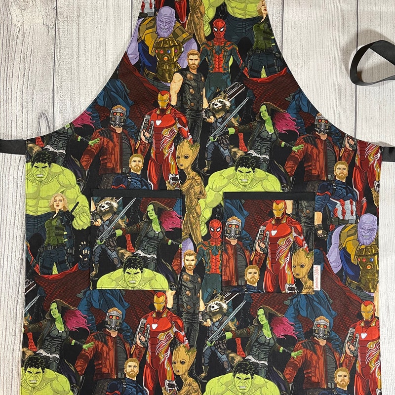 Superhero Apron - Etsy