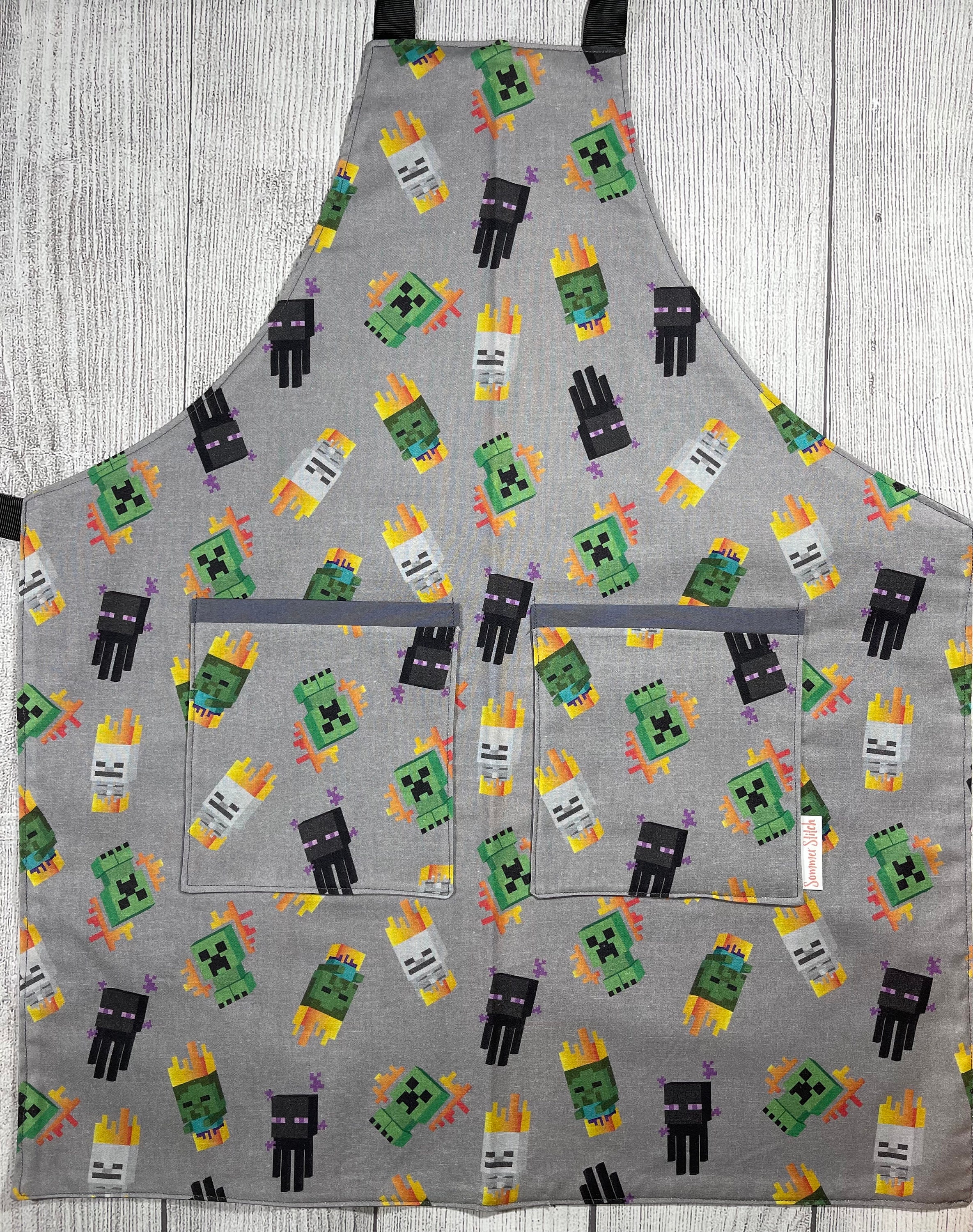 Minecraft Apron | Etsy