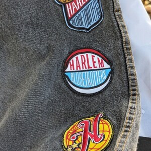 Fubu Platinum Denim Shorts Harlem Globetrotters Mens 36 Embroidered and Patches - Etsy