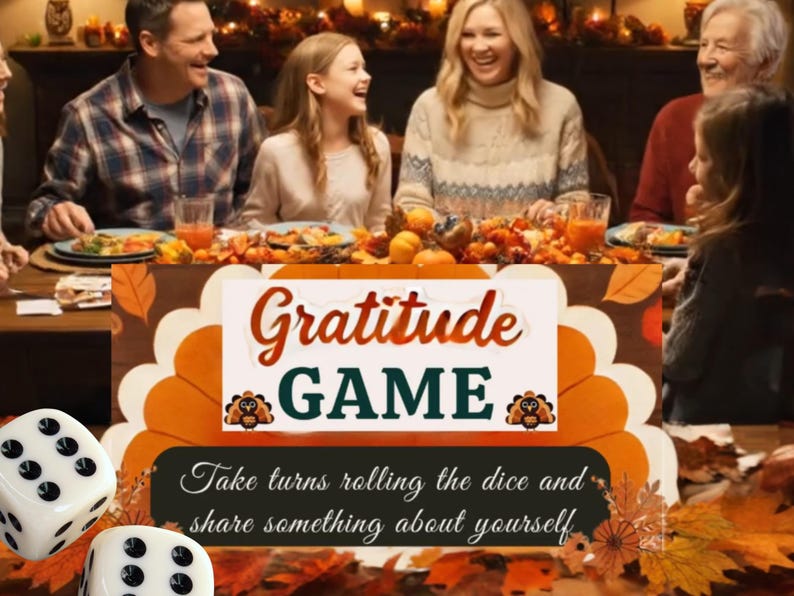 Thanksgiving Gratitude Game Printable - Share What You're Thankful For ...