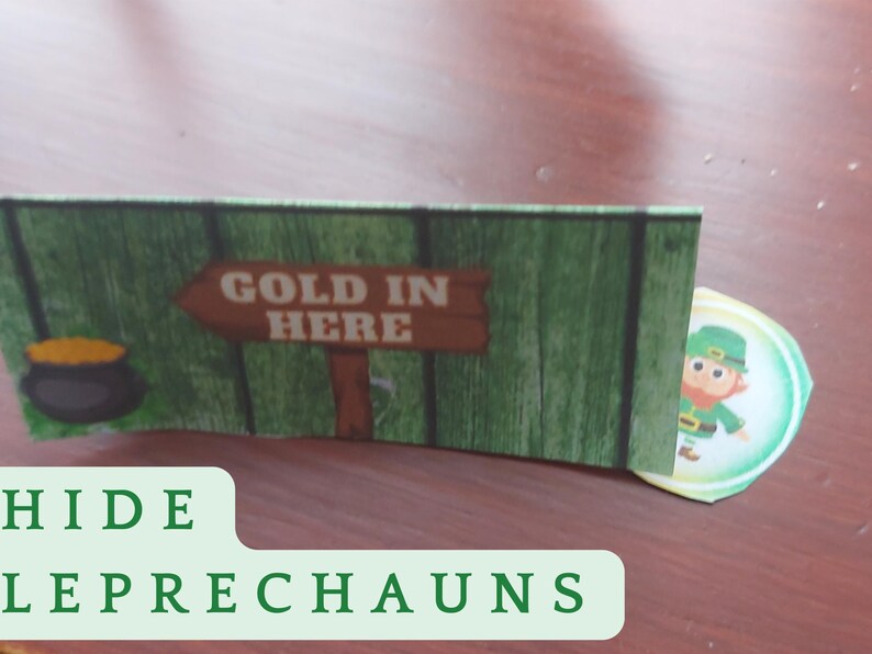 Leprechaun Trap Printable Game for St. Patricks Day - Etsy