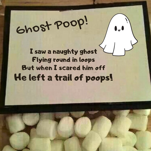Ghost Poop - Etsy