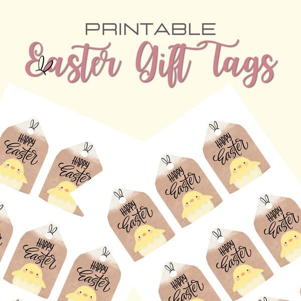 Printable Gift Tag - 60+ Gift Ideas for 2024