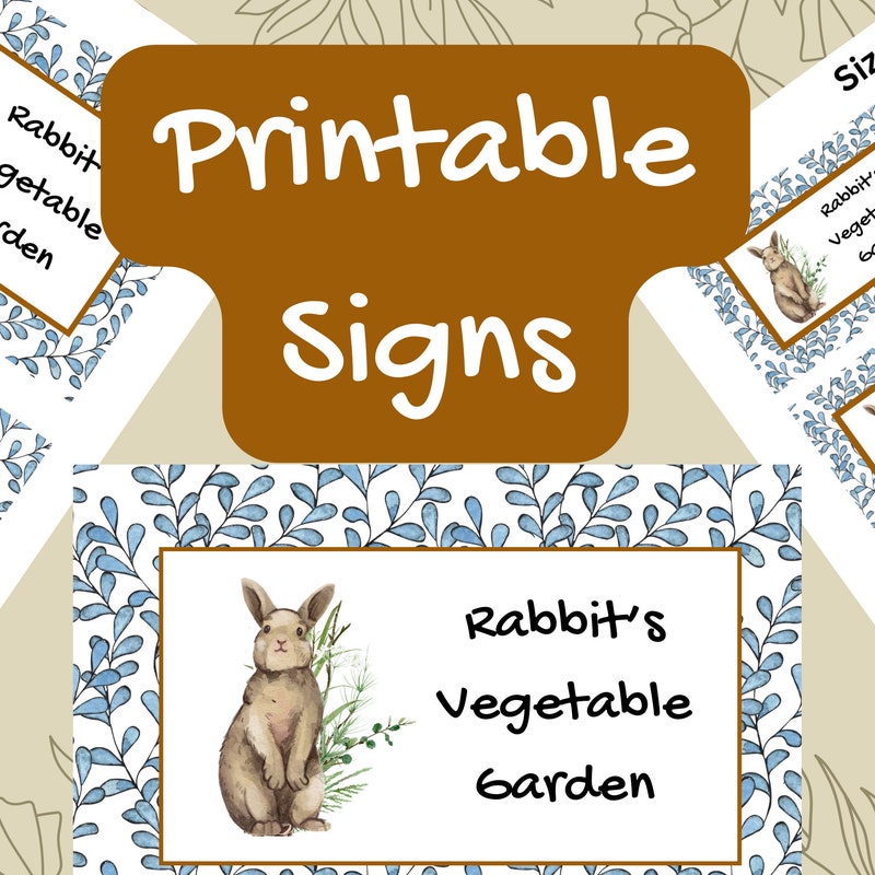 Veggie Signs - Etsy