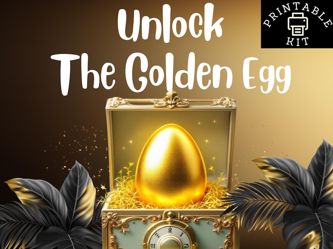 Easter Escape Room - Unlock the Golden Egg Hunt - Etsy