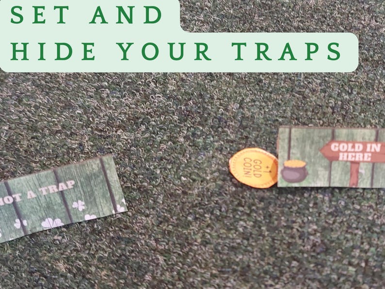 Leprechaun Trap Printable Game for St. Patricks Day - Etsy