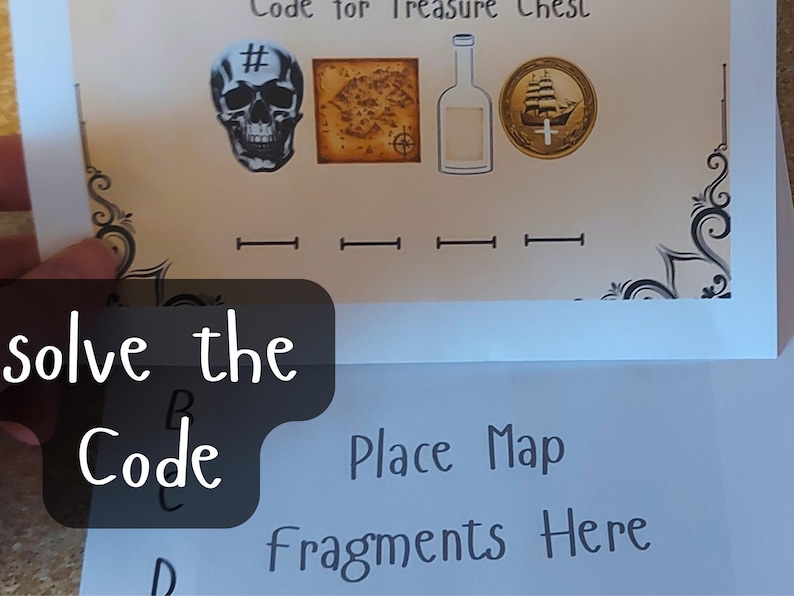 Redbeard's Treasure Scavenger Hunt Escape Room Printable Game - Etsy