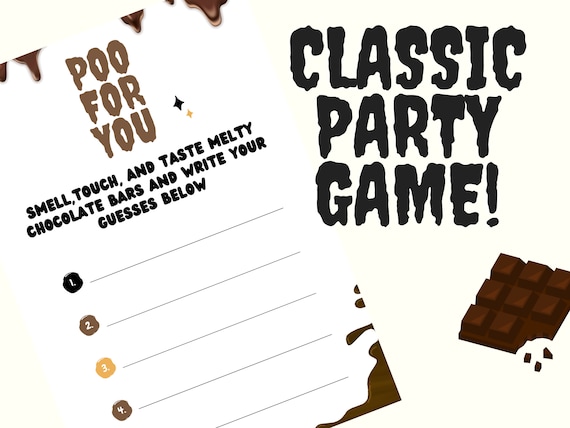 Guess the Chocolate Bar Printable Game - Etsy