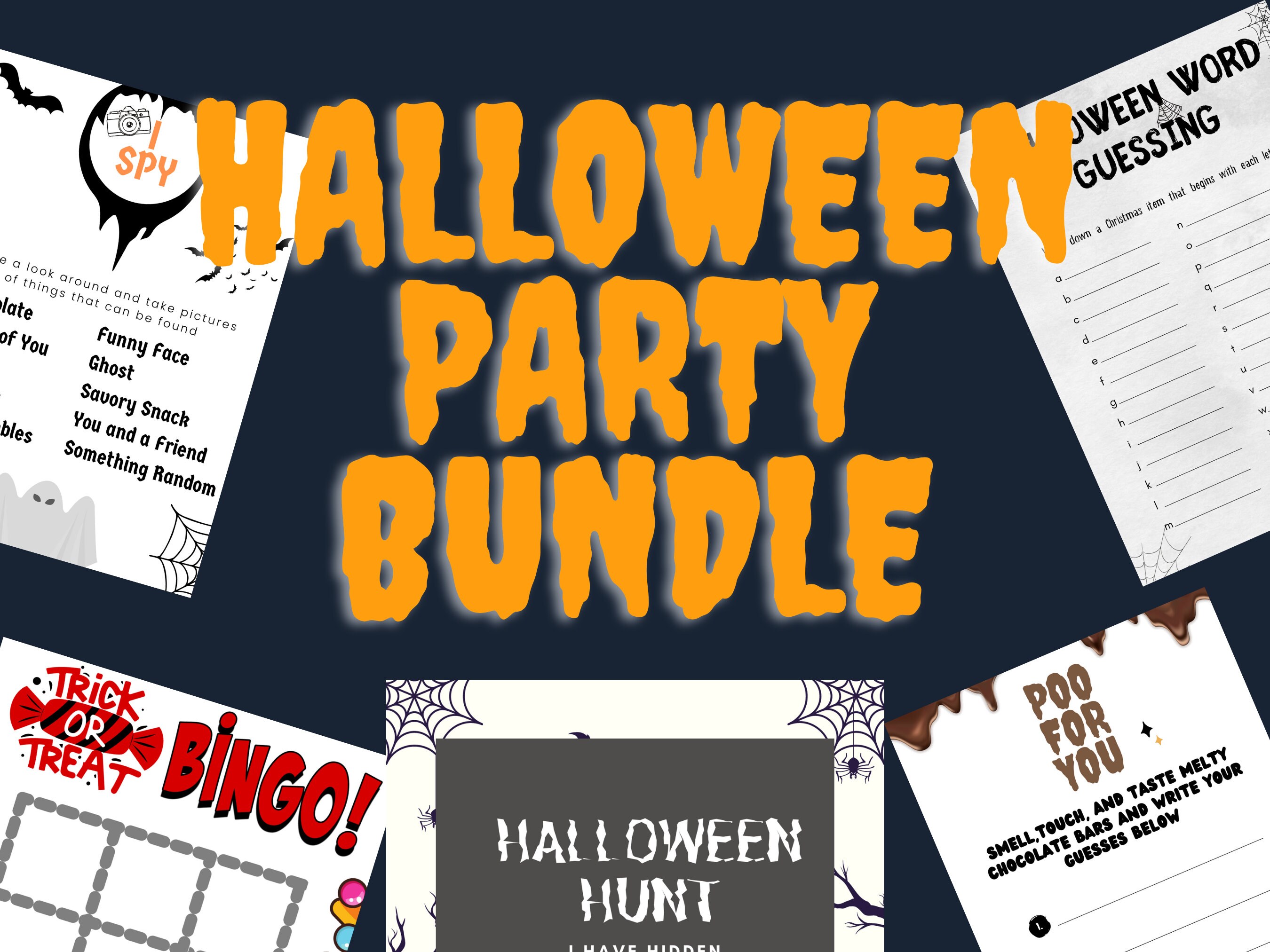 Halloween Printable Games