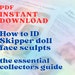 Vintage Skipper Doll Collectors Gift Guide Skipper Face Sculpts ID ...