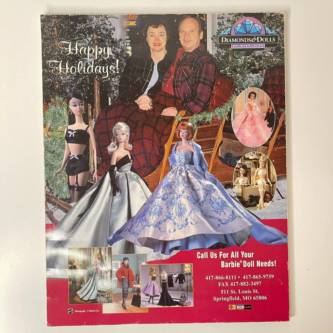 Barbie Bazaar Magazine December 2001 Vintage Barbie Collector Gifts ...