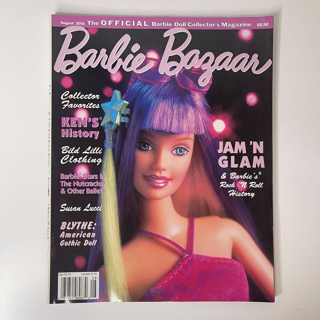 Barbie Bazaar Magazine December 2001 Y2K Vintage Barbie Collector Gifts ...