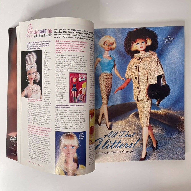 Barbie Bazaar Magazine June 2001 Vintage Barbie Collector Gifts ...