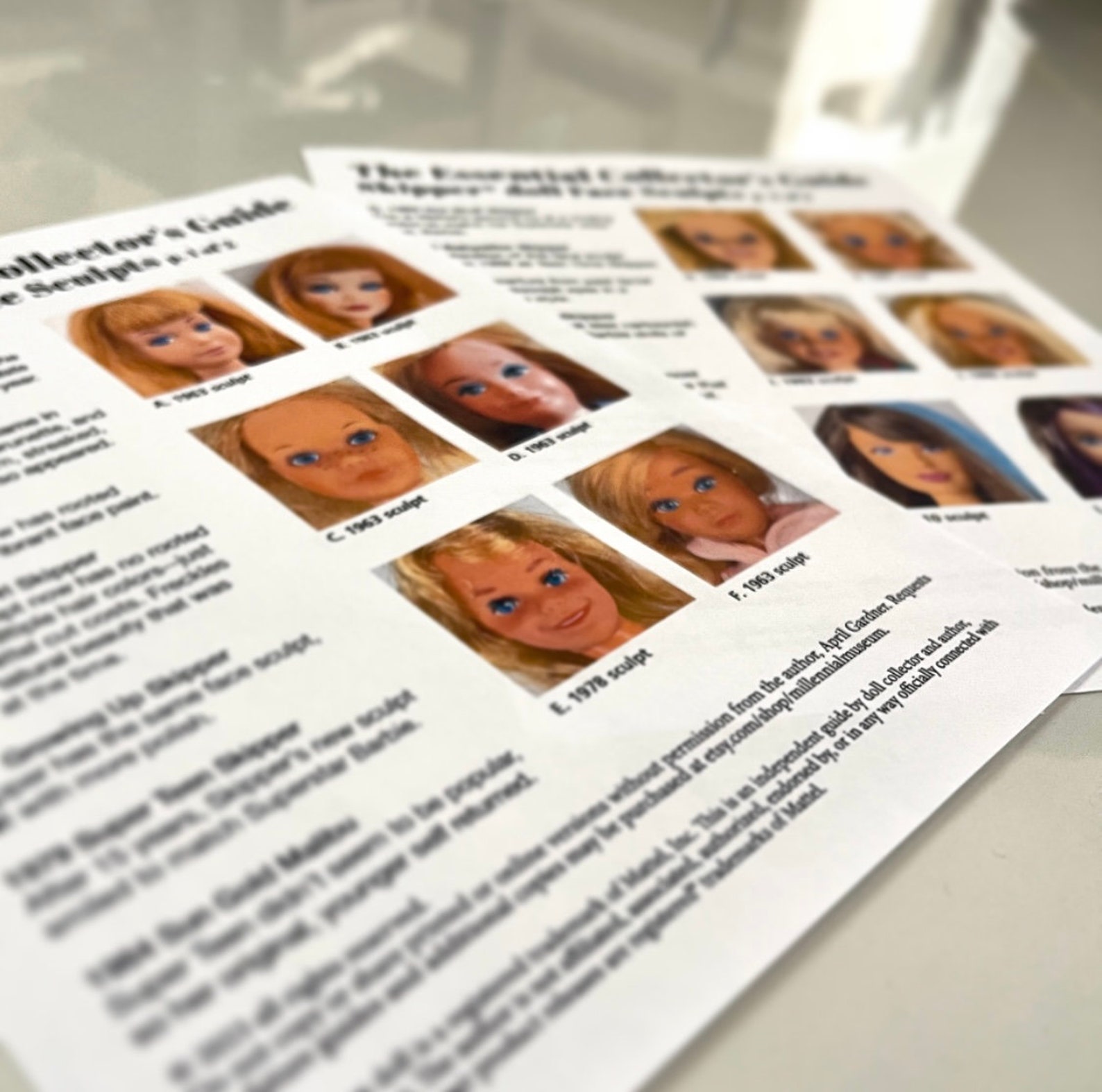 Vintage Skipper Doll Collectors Gift Guide Skipper Face Sculpts ID ...