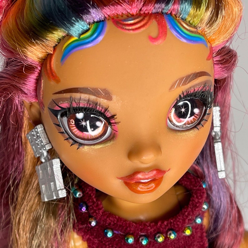 Custom Rainbow High Doll OOAK Rainbow High Carmen Rockstars - Etsy