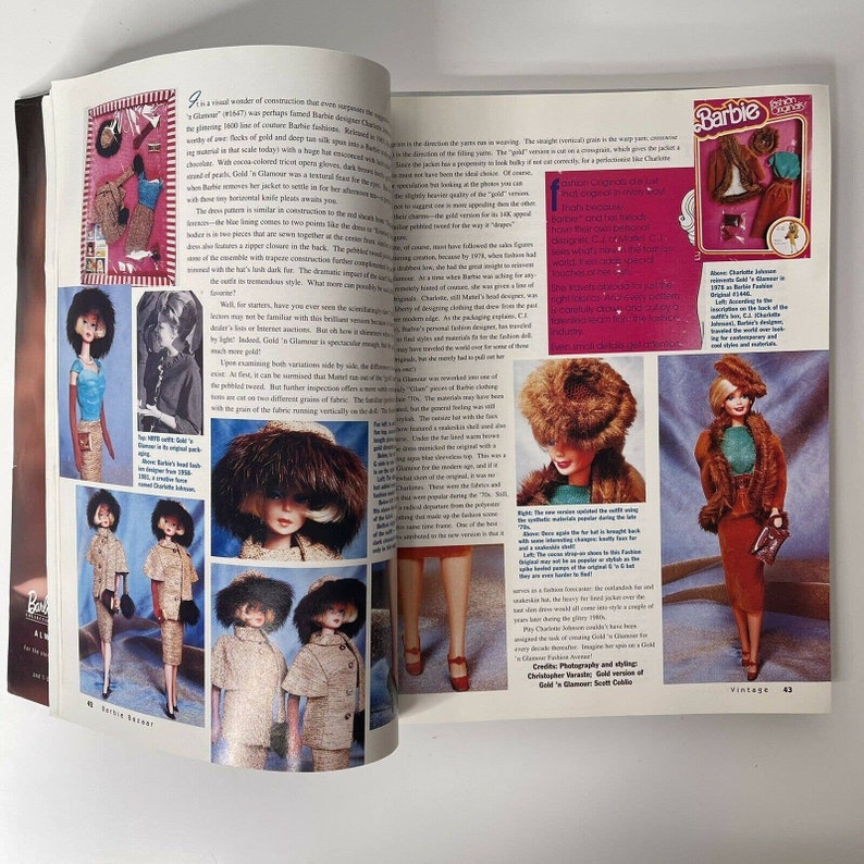 Barbie Bazaar Magazine June 2001 Vintage Barbie Collector Gifts ...