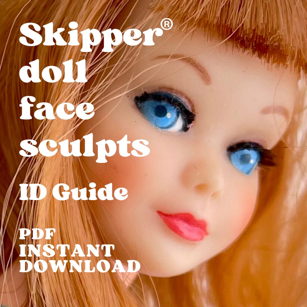 Vintage Skipper Doll Collectors Gift Guide Skipper Face - Etsy