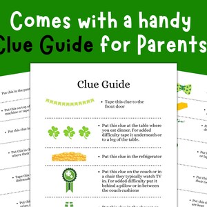 St. Patrick's Day Indoor Scavenger Hunt for Kids (printable Digital ...