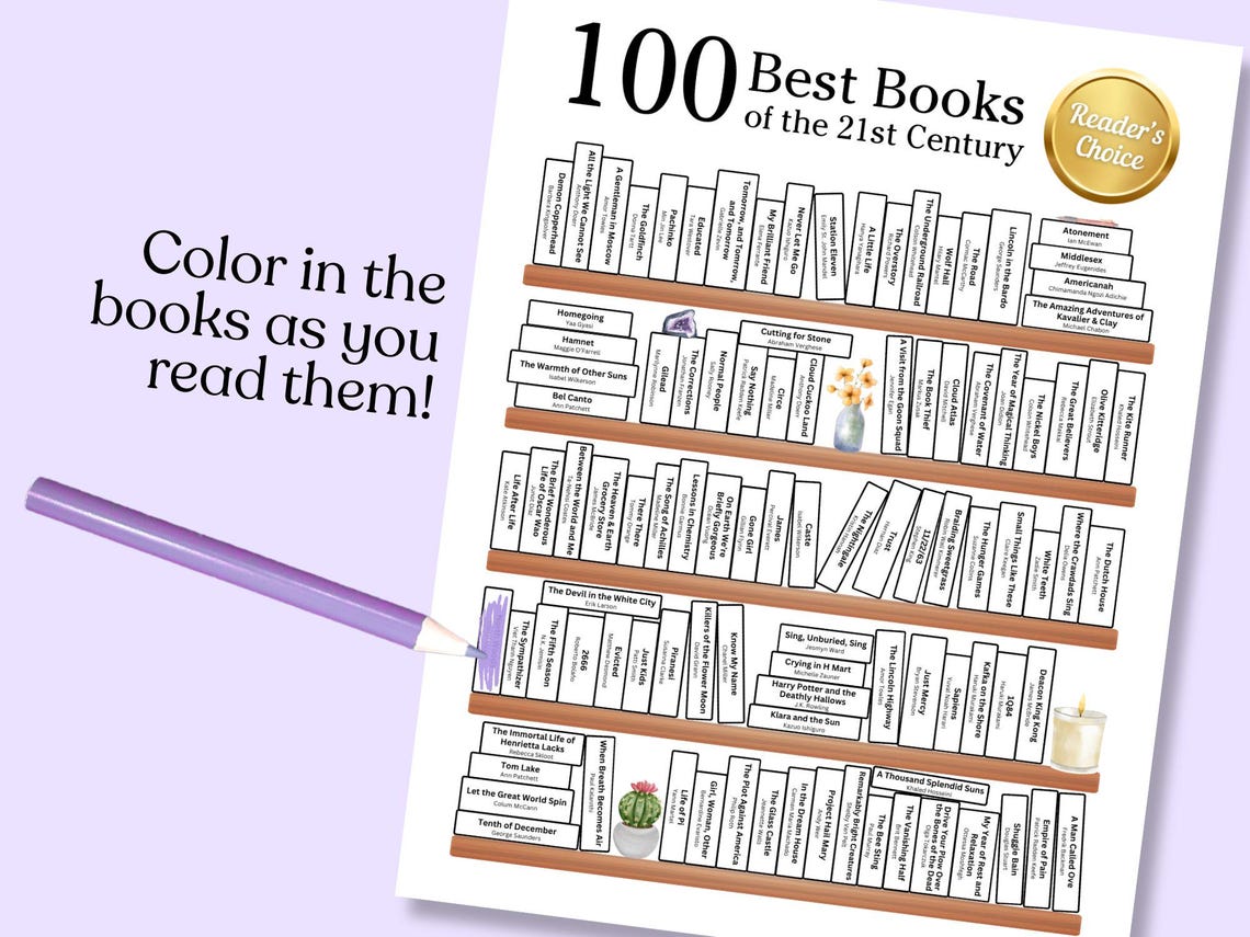 100 Best Books of the 21st Century Reader's Choice Edition, 100 Books ...