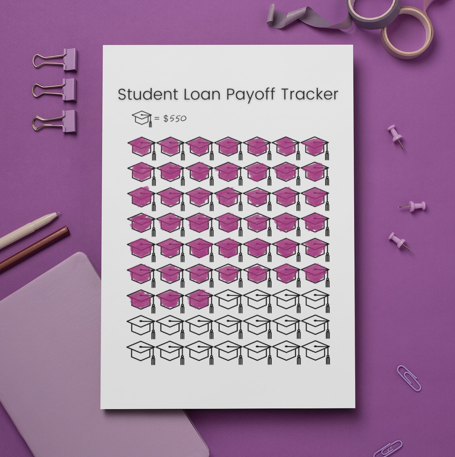 Debt Payoff Tracker Bundle Loan Payoff Instant Digital - Etsy