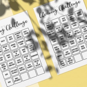 Cleaning Challenge, 60 Day Challenge, Instant Digital Download - Etsy