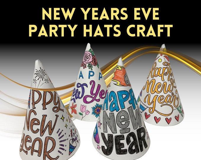 New Years Eve Party Hats New Year's Eve Party Accessories New Year's ...