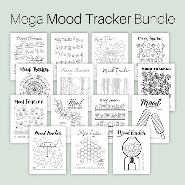 Mood Tracker - Etsy