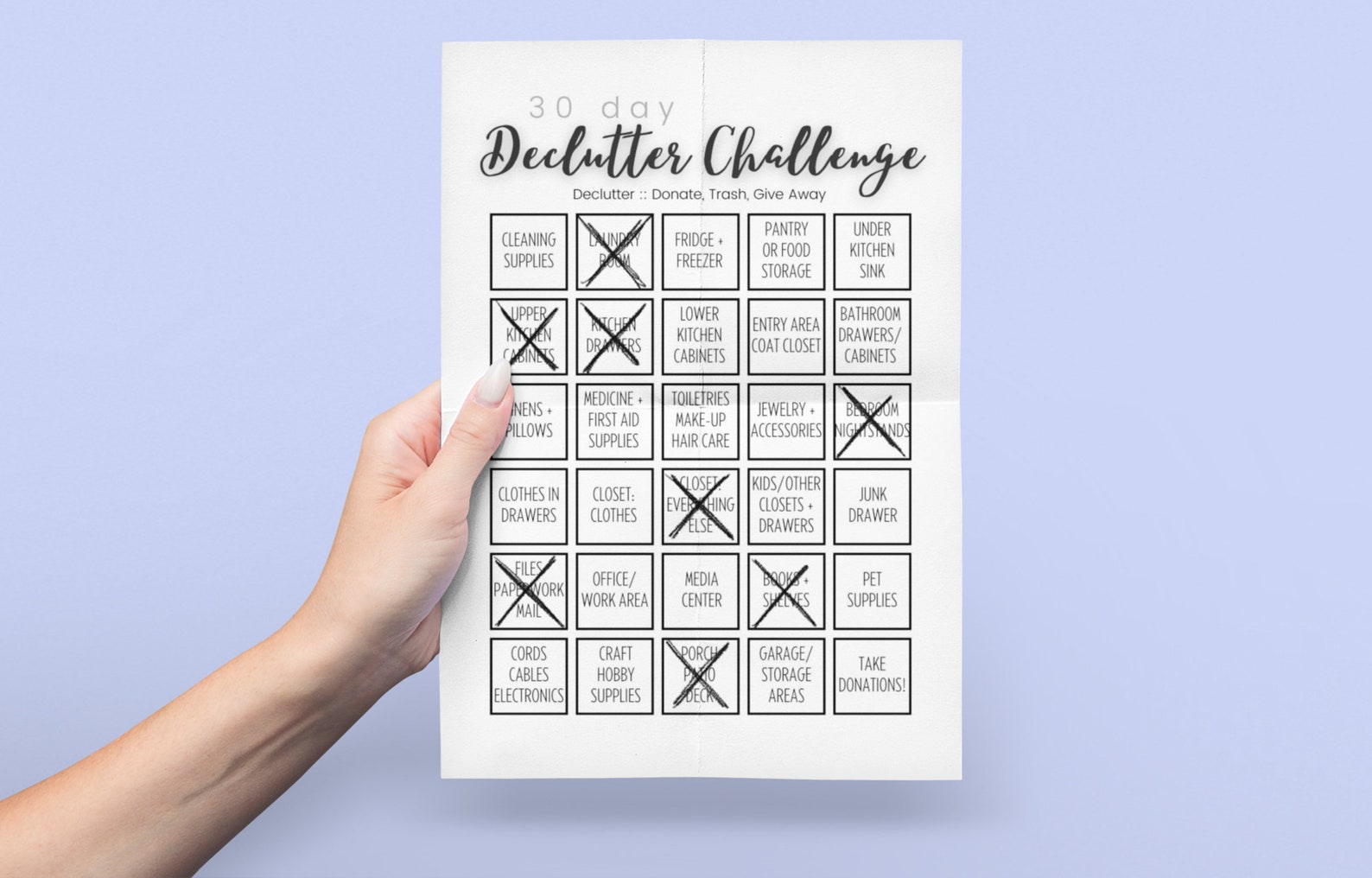 Declutter Challenge 30 Day Challenge Instant Digital - Etsy