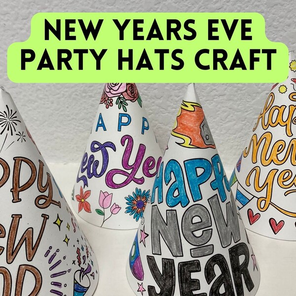 New Years Eve Hats - Etsy