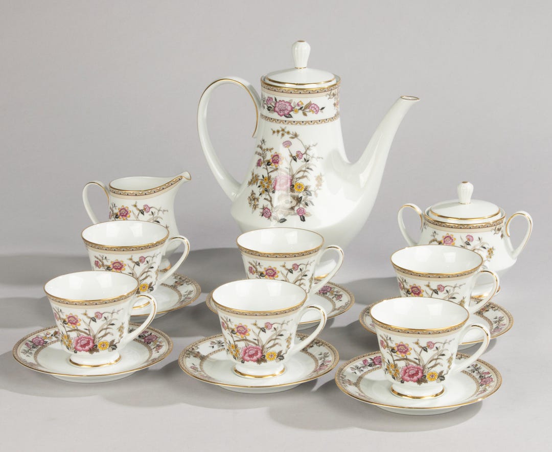 9-piece Tea Set Noritake Asian Dream - Etsy