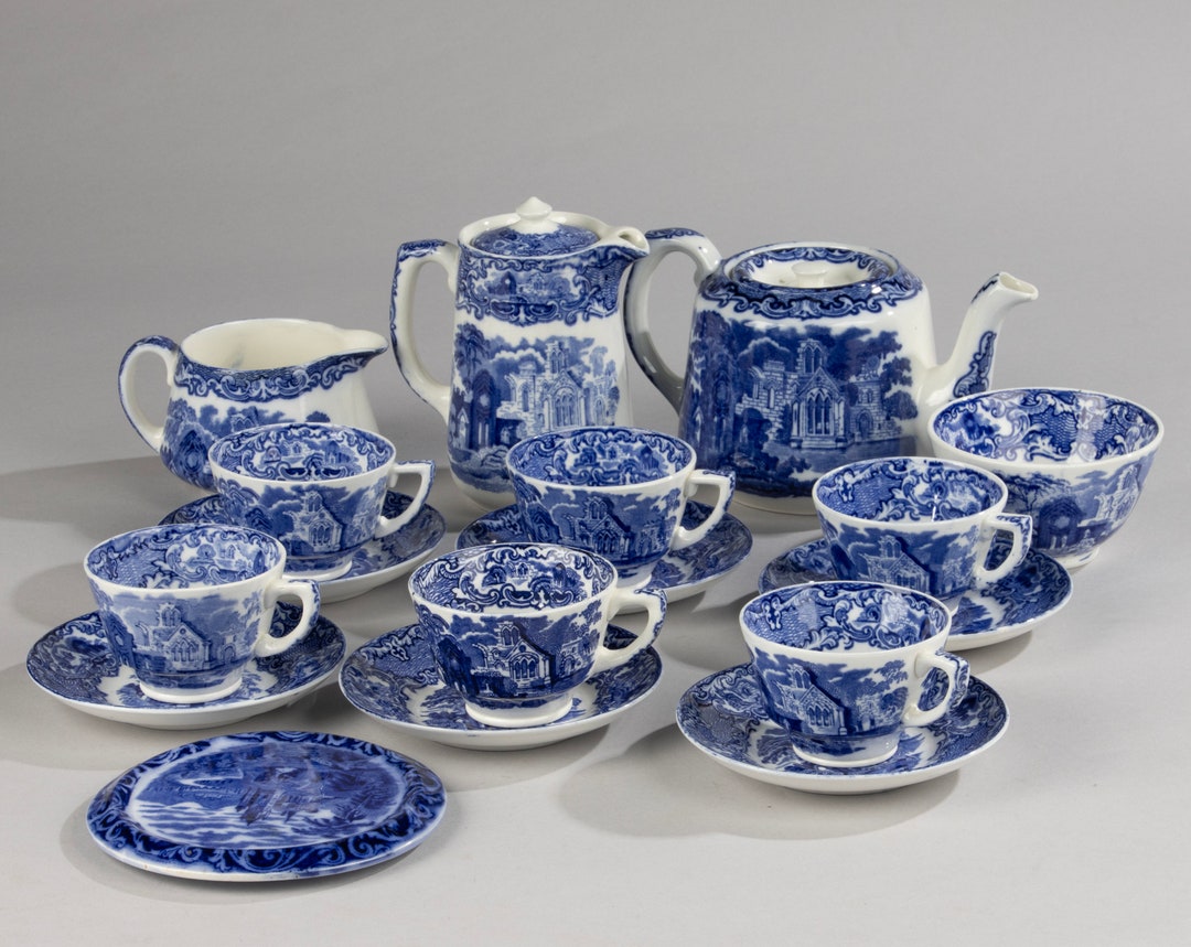 11-piece Tea Set George Jones Abbey - Etsy