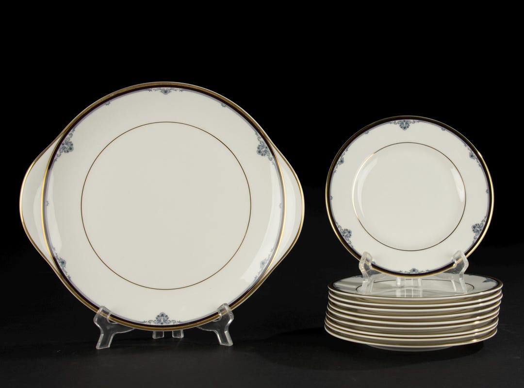 11-piece Cake Set Royal Doulton Princeton - Etsy