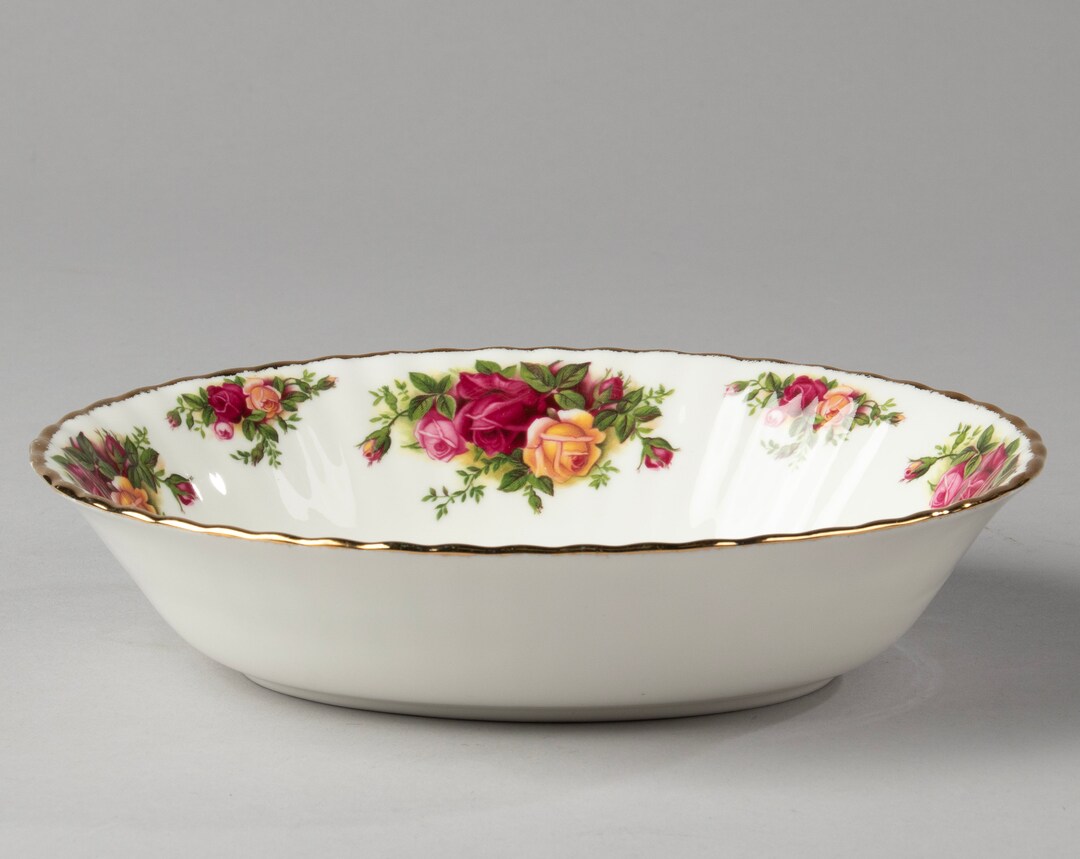 Oval Bowl - Royal Albert - Old Country Roses - Etsy